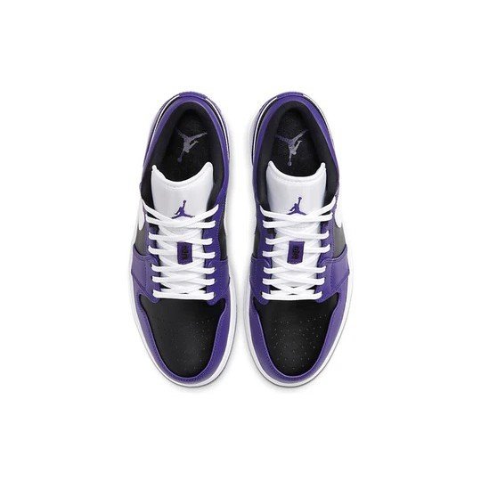 Air Jordan 1 Low ‘Court Purple Black’ 553558-501 – noblechoic.com